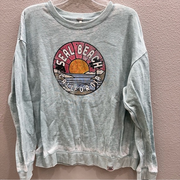 Techstyles | Tops | Techstyles Seal Beach Size Xl Blue Pullover ...